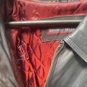 Kenneth Stevens | Jackets & Coats | Vintage Kenneth Stevens Black ...